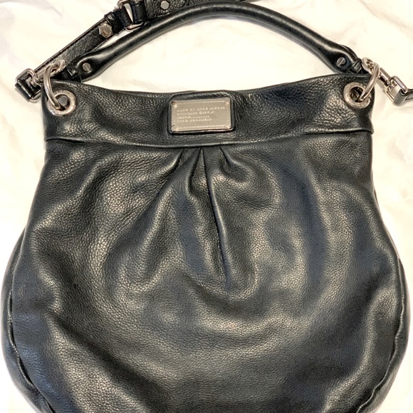 Marc Jacobs | Bags | Marc Jacobs Black Leather Hobo Authentic | Poshmark